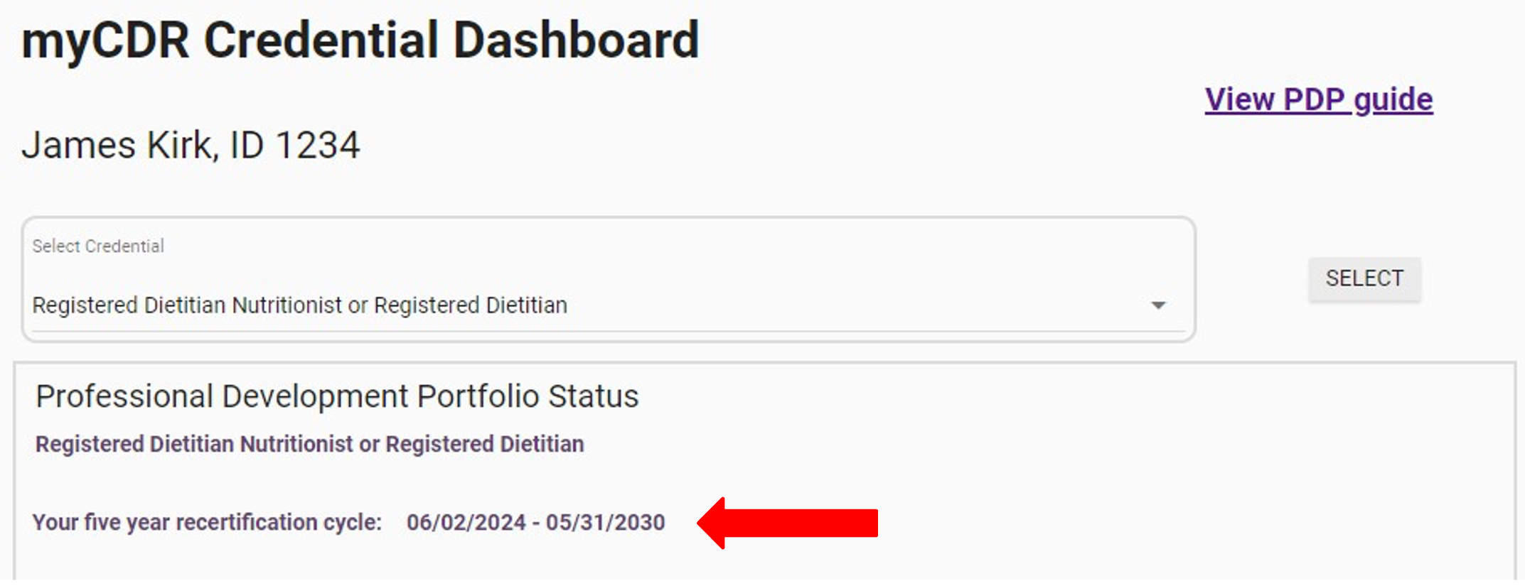 Commission on Dietetic Registration