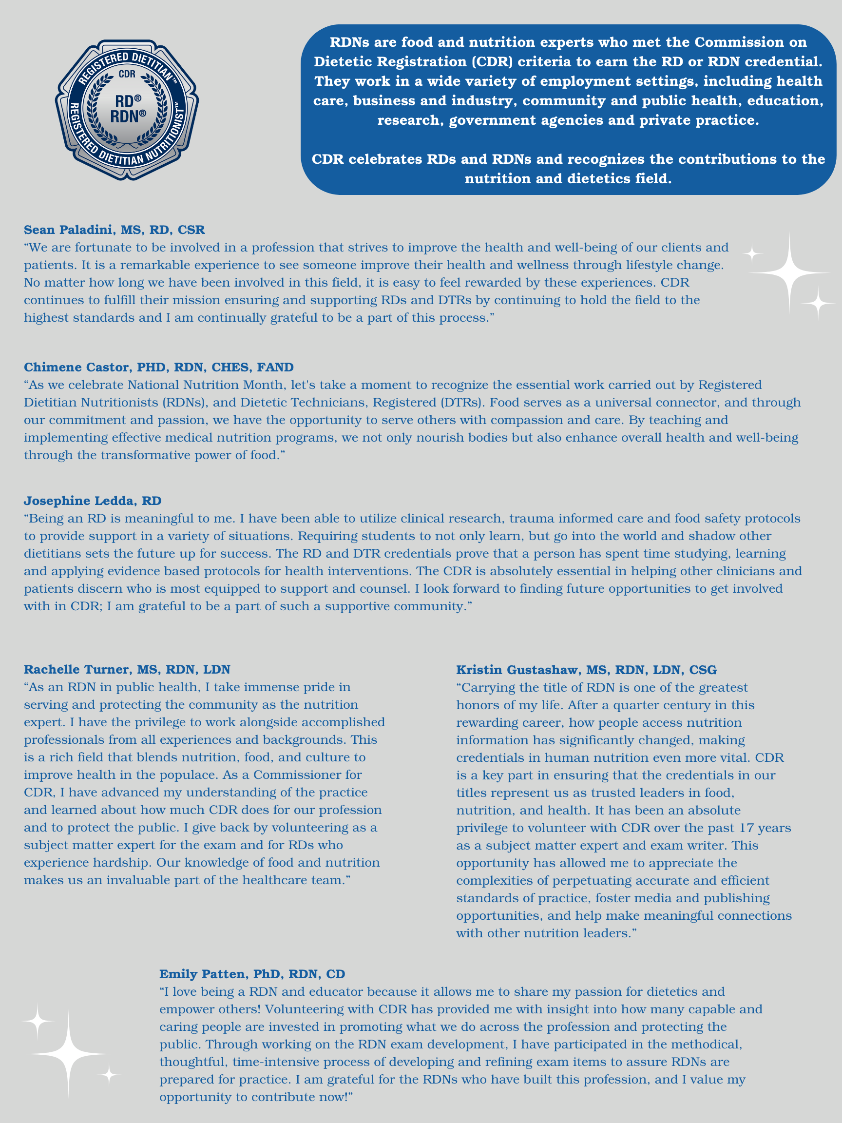 Commission on Dietetic Registration
