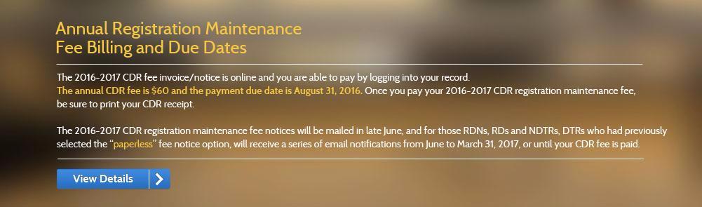 Home - Commission on Dietetic Registration